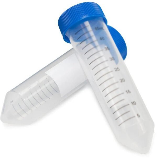 50ml Plastic Sample Test Tube Conical Bottom Centrifuge Tube